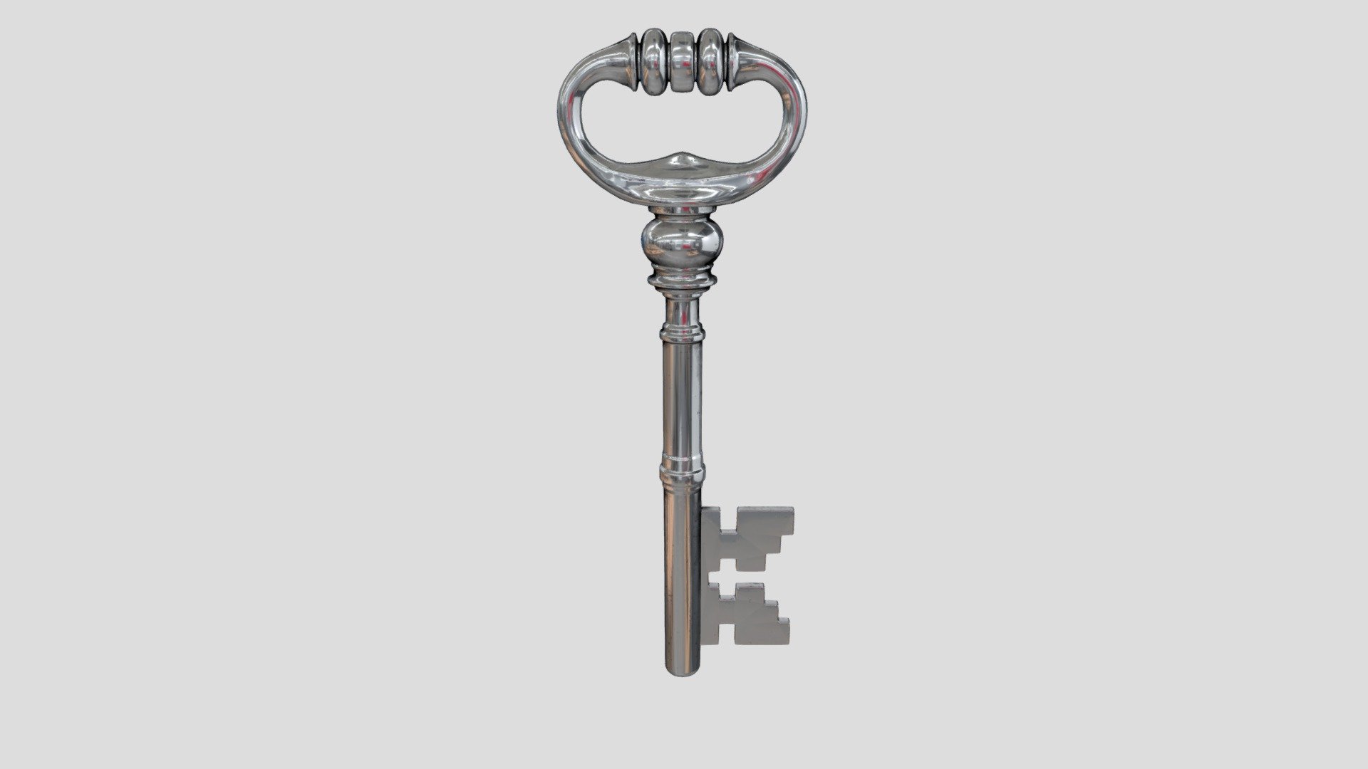 Silver key - 3D model by wealthgate club (@wealthgate) [5041571 ...