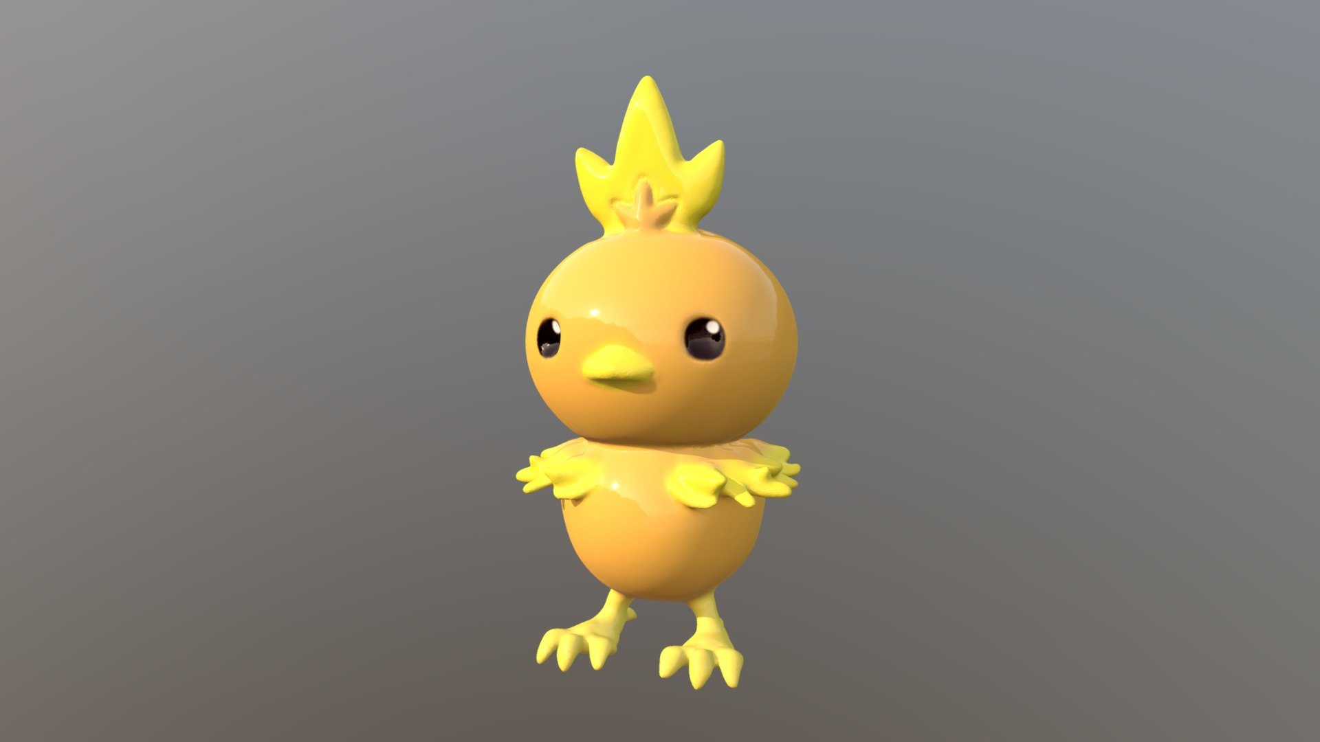 Torchic - 3D model by Jie Xin (@JieXin) [5042969] - Sketchfab