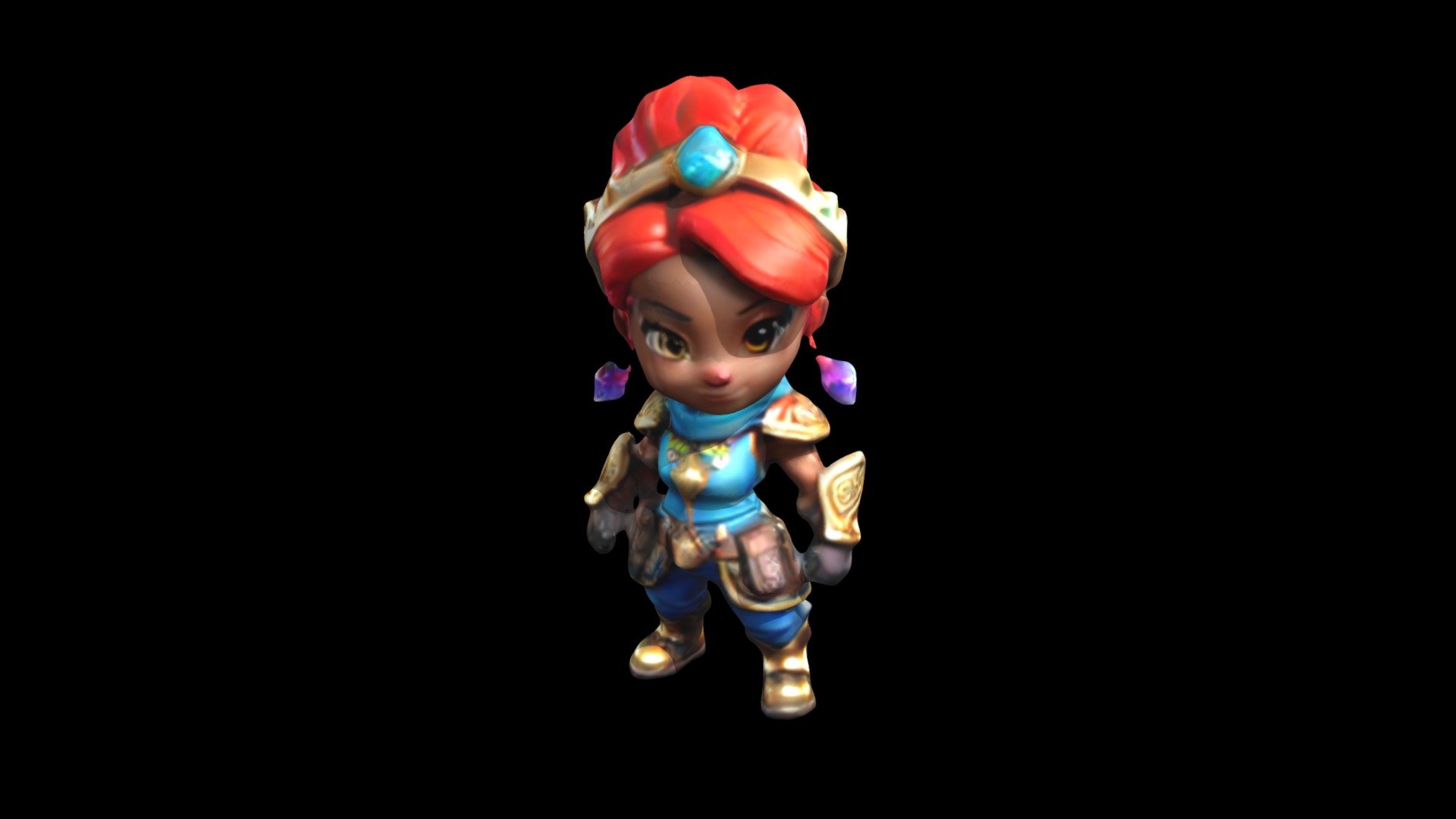 a video game character - Download Free 3D model by klrxyz [5042f70 ...