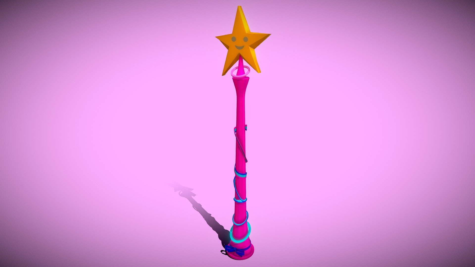 Star Wand Picaxe Fortnit - Buy Royalty Free 3D model by DARKLORD (@DARK ...