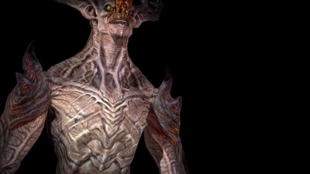 Demon Fighter - 3D model by creaturefreak3D [50441c7] - Sketchfab