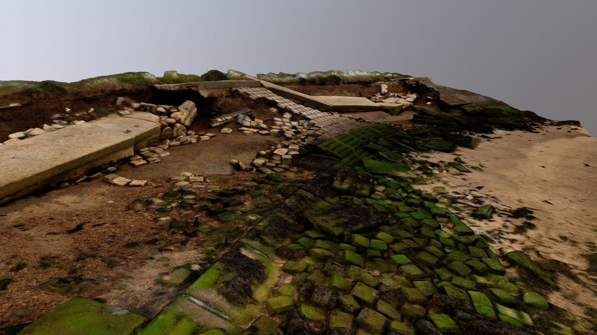 Sea Wall Damage - Download Free 3D model by Jim..... [50442c8] - Sketchfab