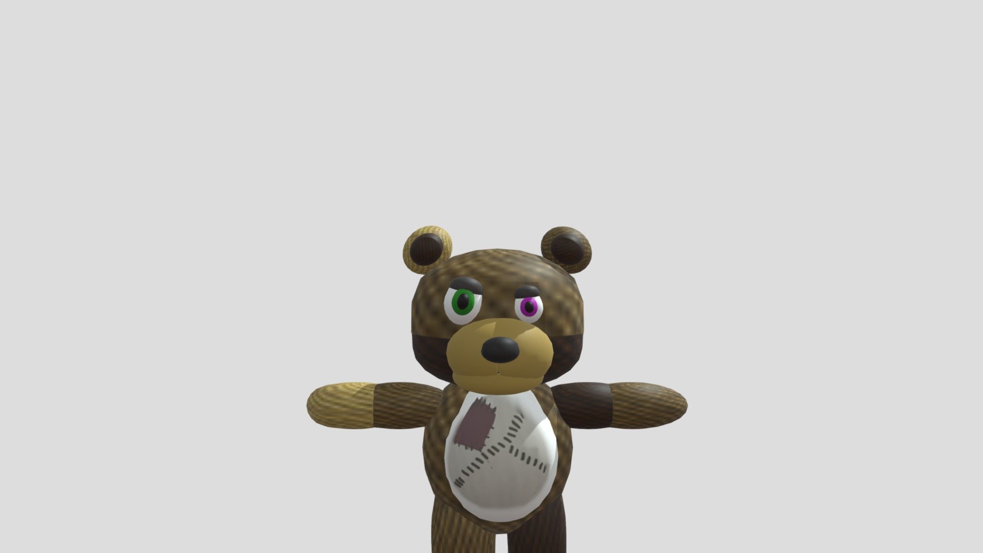 PSYCHO TEDDY - Download Free 3D model by alex.leo.2003.becerra ...