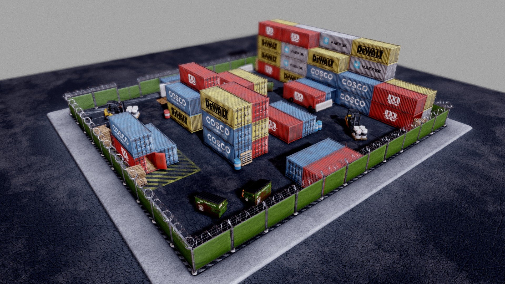 Shipment - 3D model by Alucard (@Ronald.Browen) [5049f3d] - Sketchfab