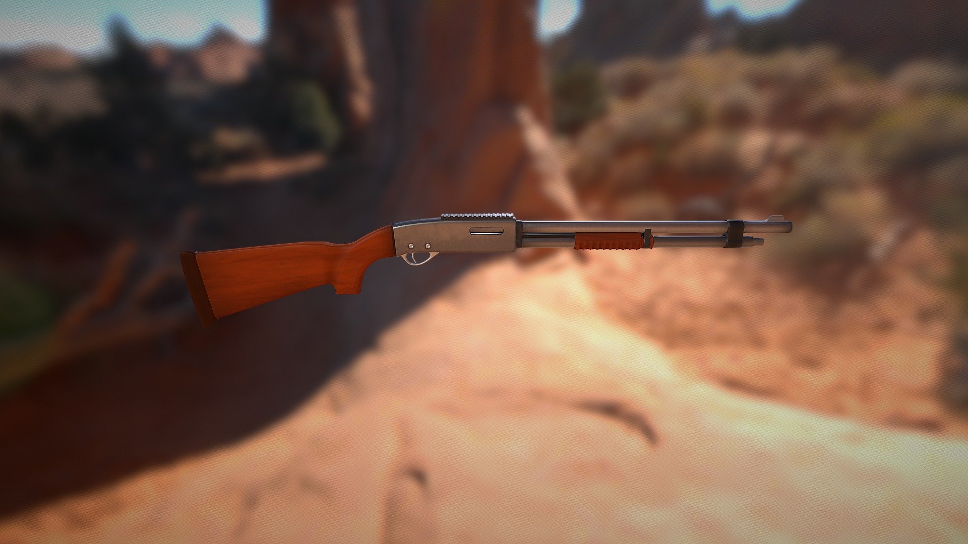 Shotgun - 3D model by kieranburke128 [504b155] - Sketchfab