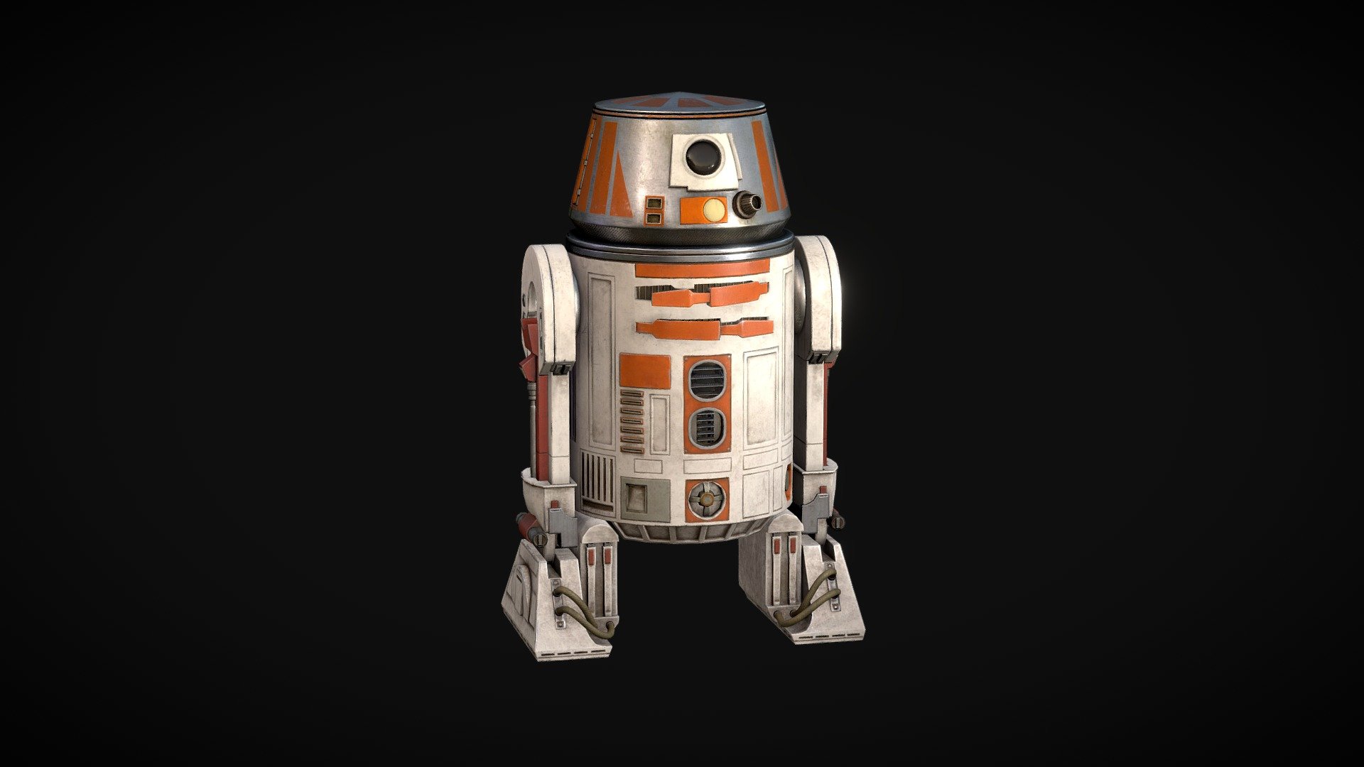 R6 Droid I Star Wars - 3D model by anastasia.davydenko [504c349 ...