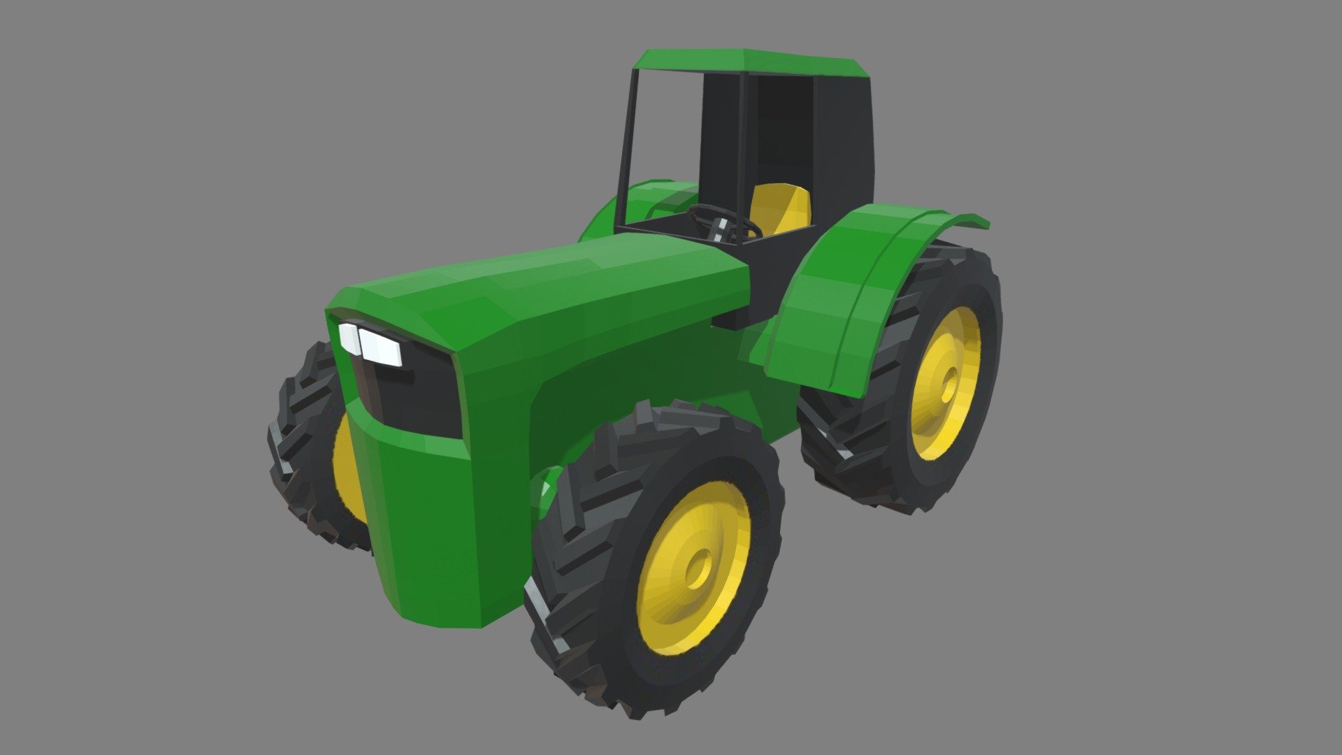 Low Poly Tractor 01 - Buy Royalty Free 3D model by ViperJr3D [504ce47 ...