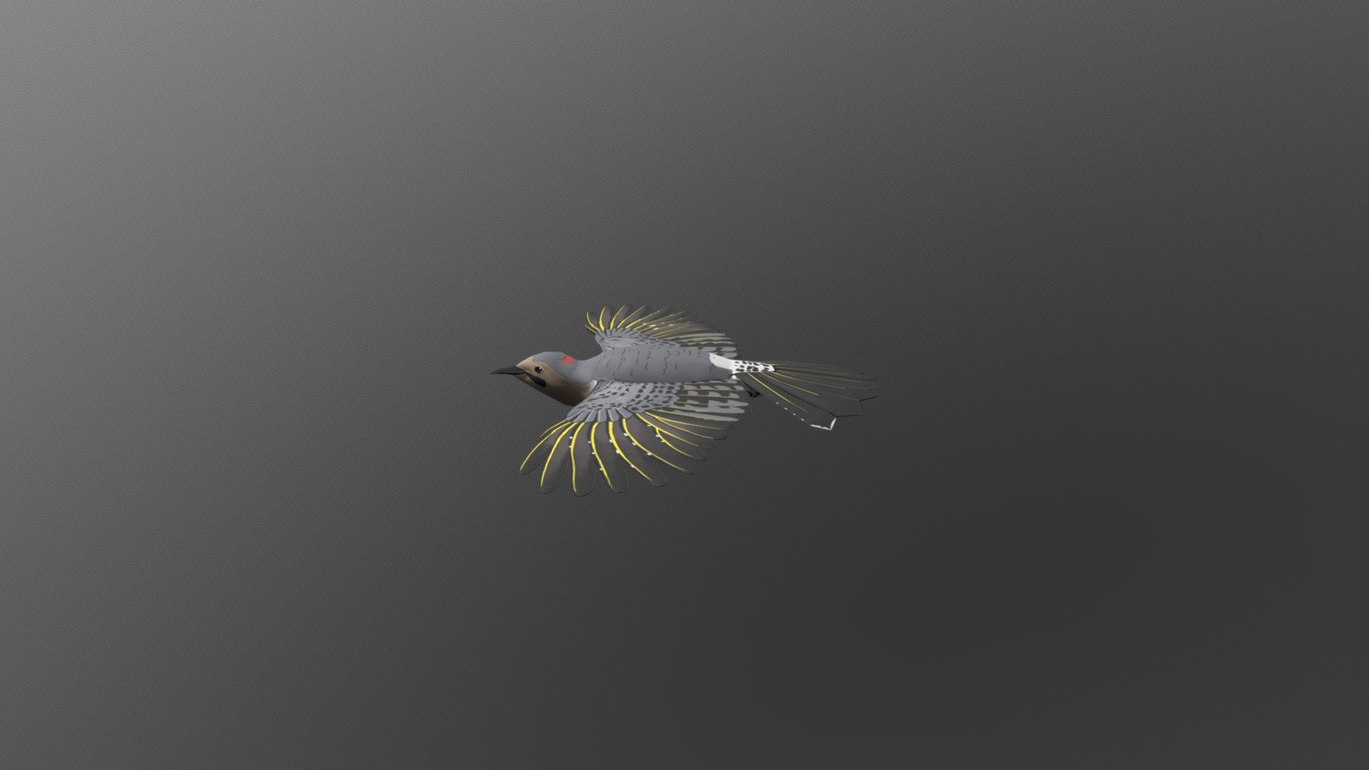 Northern Flicker Second Texture Pass - 3D model by ghostexpert [504cec1 ...