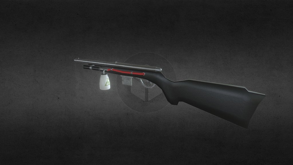 Vermin Rifle - 3D model by Escoly [504e348] - Sketchfab