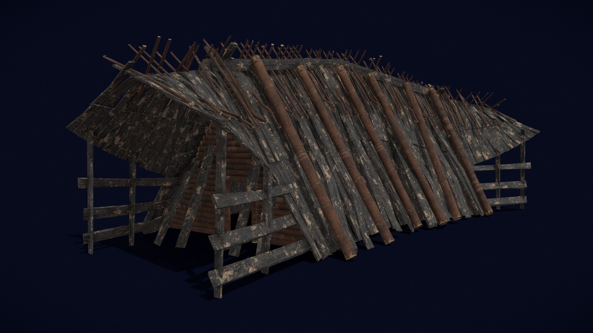 Modular_Housing_Hut_J - Buy Royalty Free 3D model by ...