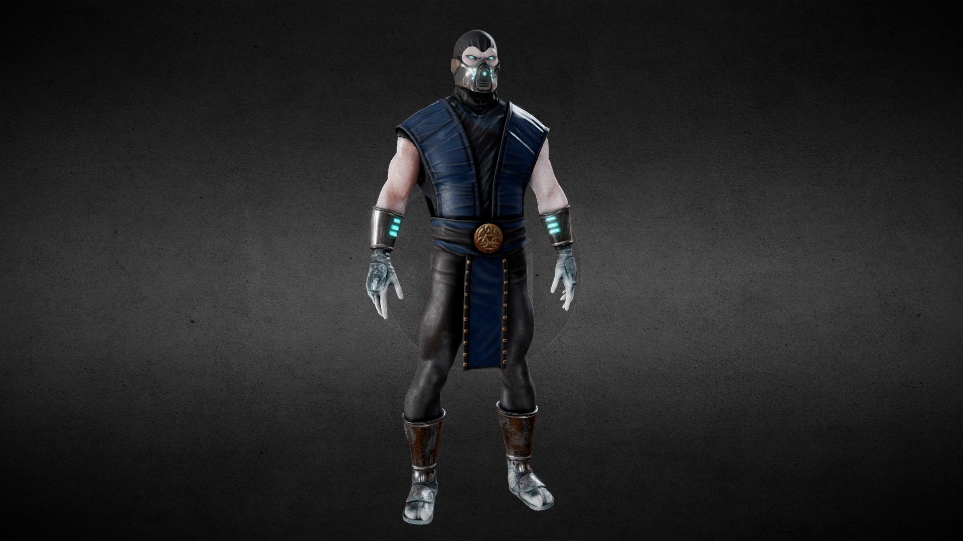 Sub Zero Fan Art - 3D model by Gianluigi.Ferrantino (@Gianluigi ...