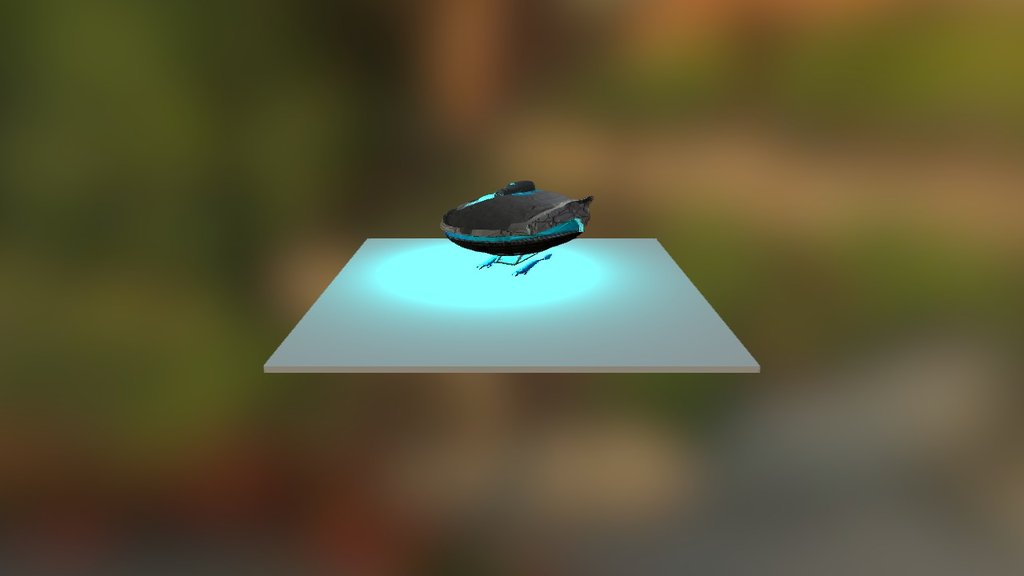 I.F.O(Identified flying object) - Download Free 3D model by zohargrove ...