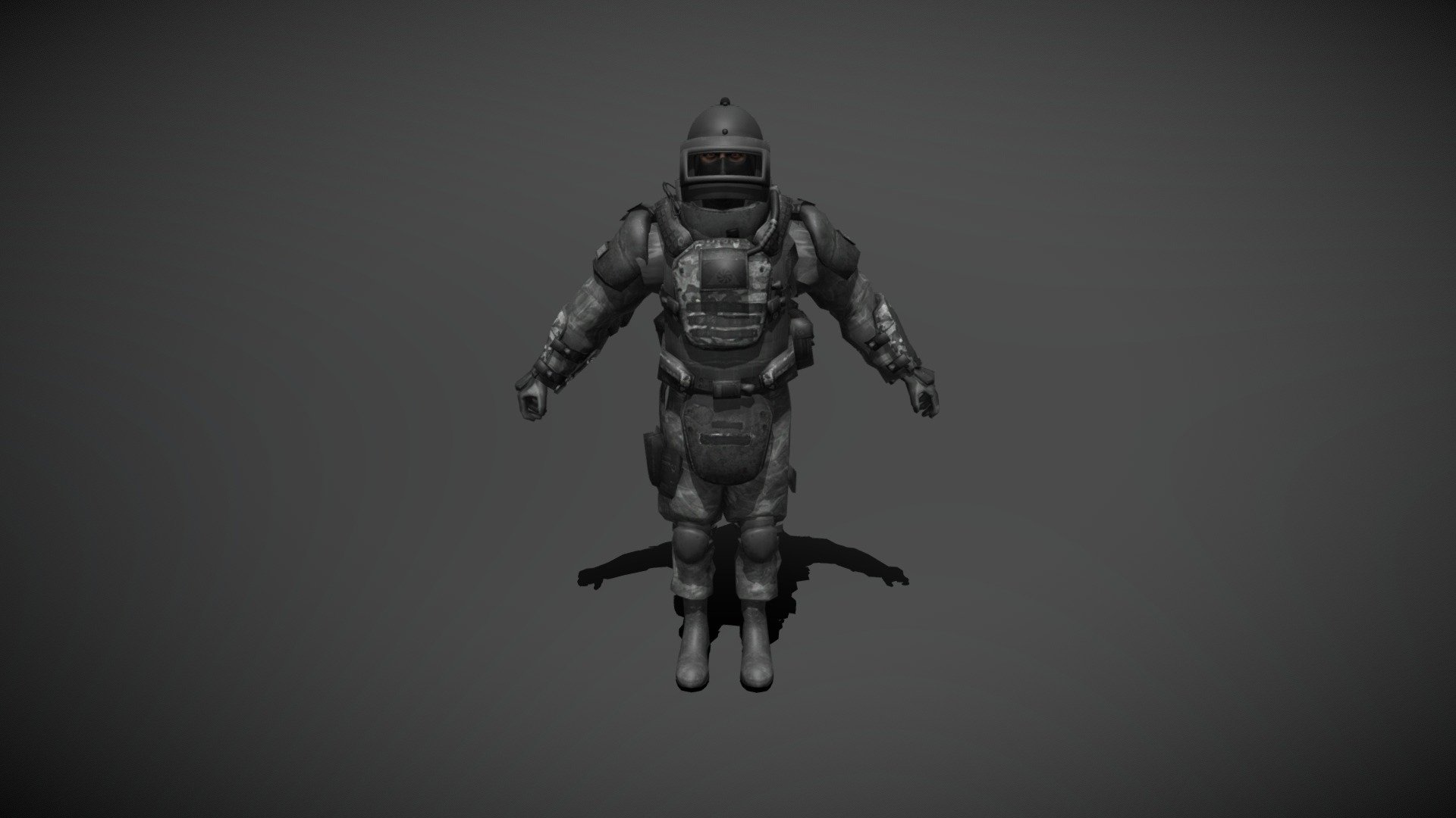 SCP CI Juggernaut - 3D model by Trek (@samfrog) [5051c87] - Sketchfab