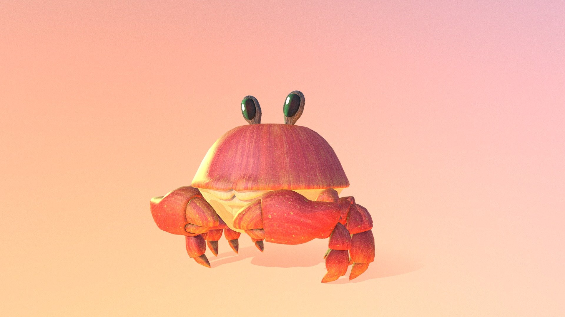 Applecrab - 3D model by Axxecuter [50528bf] - Sketchfab