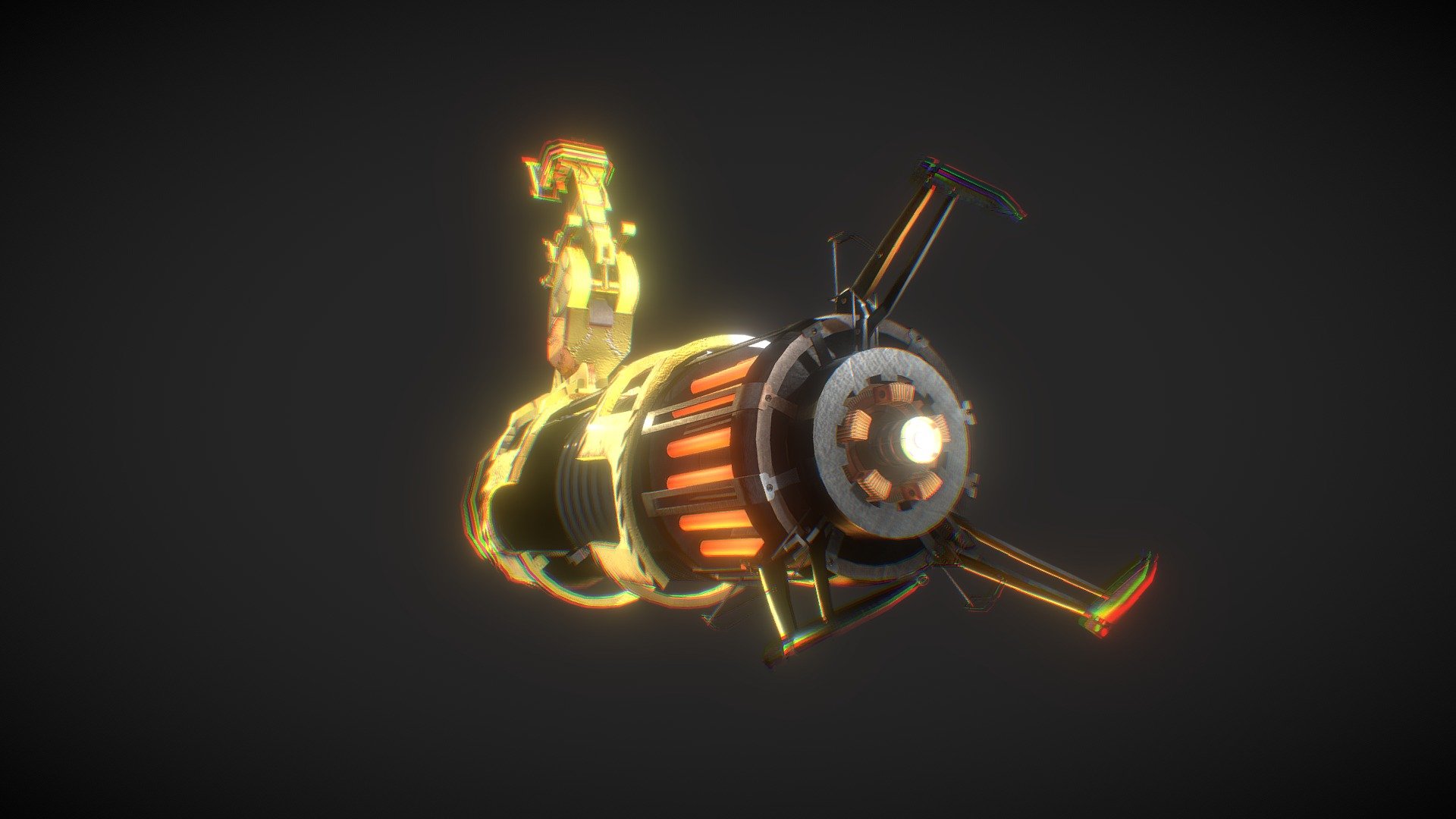 Carrier Gun - Download Free 3D model by Mozza (@ThreadedMetal) [5052c4c ...