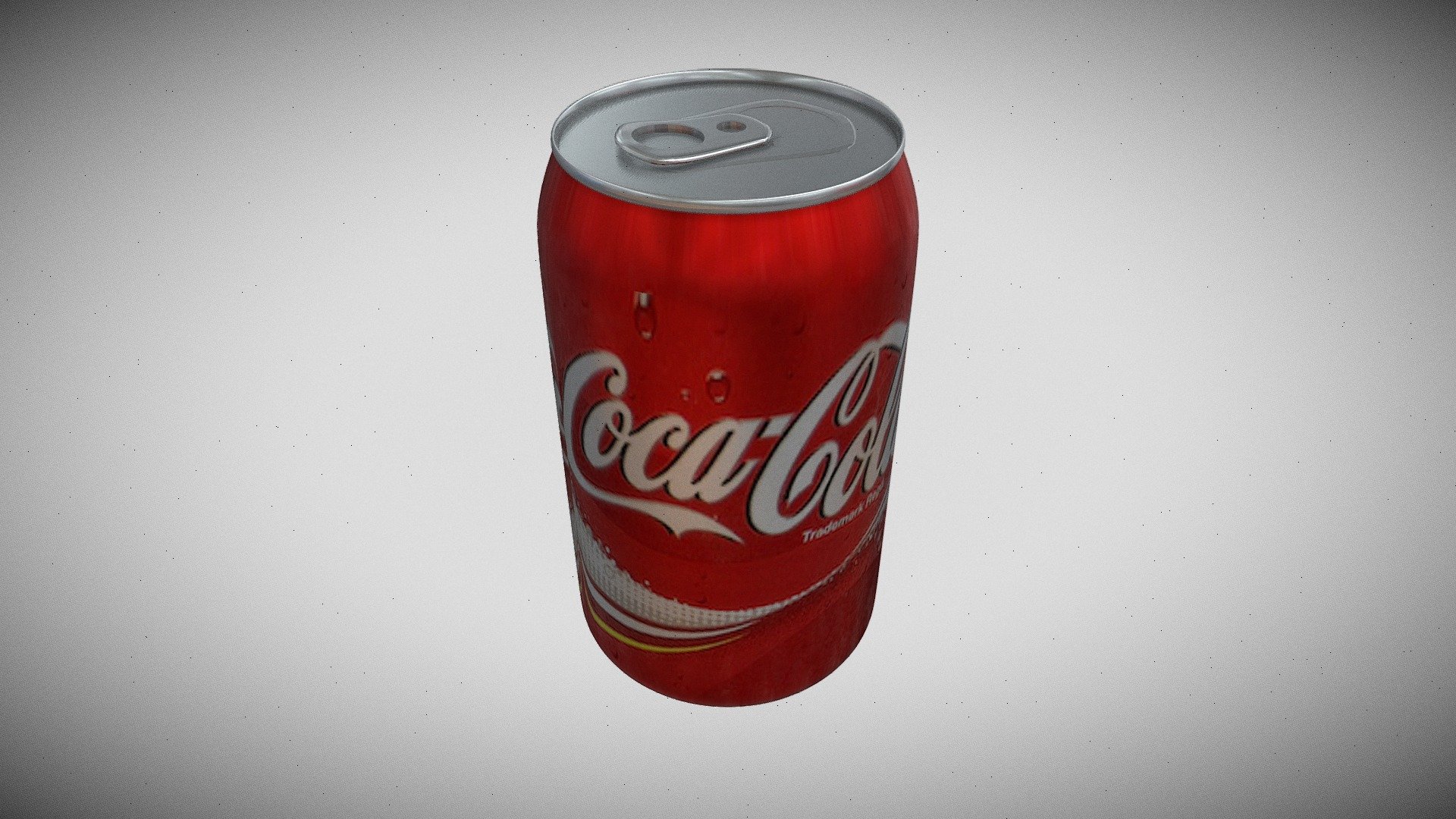 Realistic coca cola can - Download Free 3D model by FArHAn's 3D worKs ...