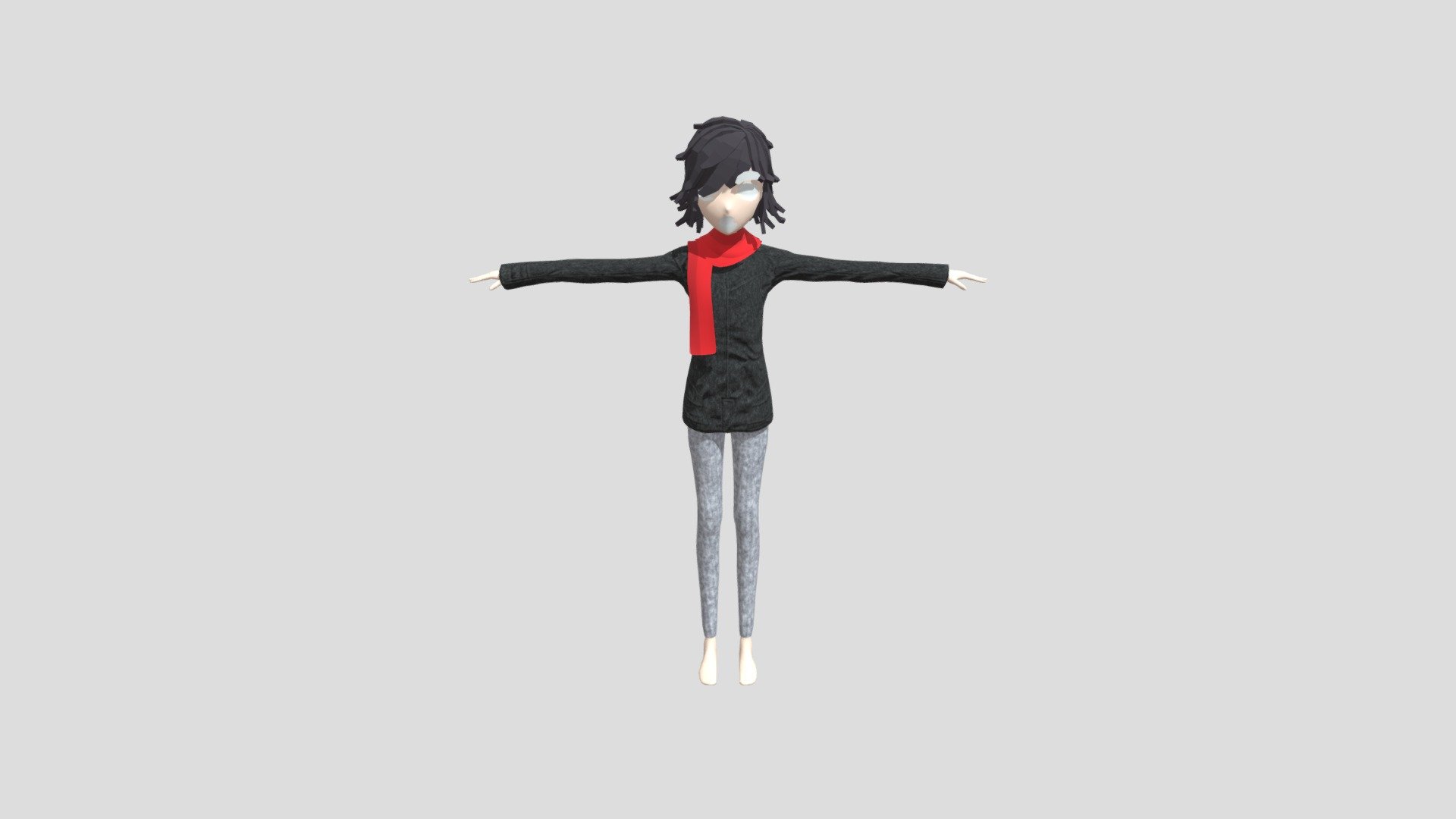 GIRL Fbx - 3D model by amierfcm [5055f5b] - Sketchfab