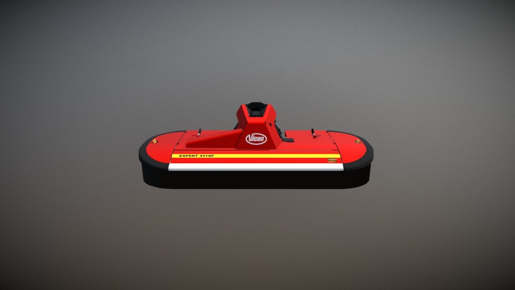 Kverneland Mower - 3D model by VanBerloVR [5056747] - Sketchfab