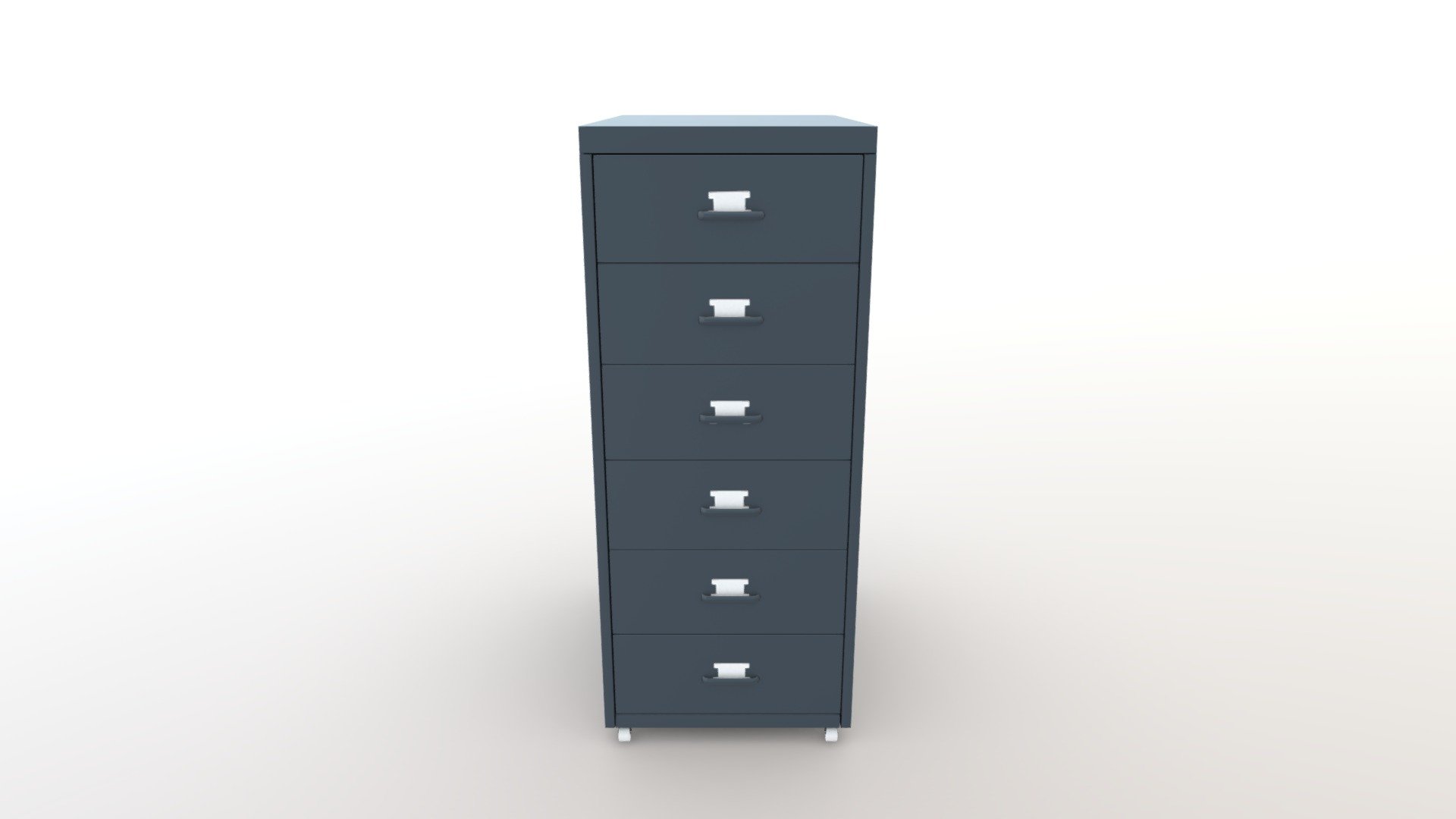 Tony 6 Tier Steel Cabinet/Metal Cabinet - Buy Royalty Free 3D model by ...