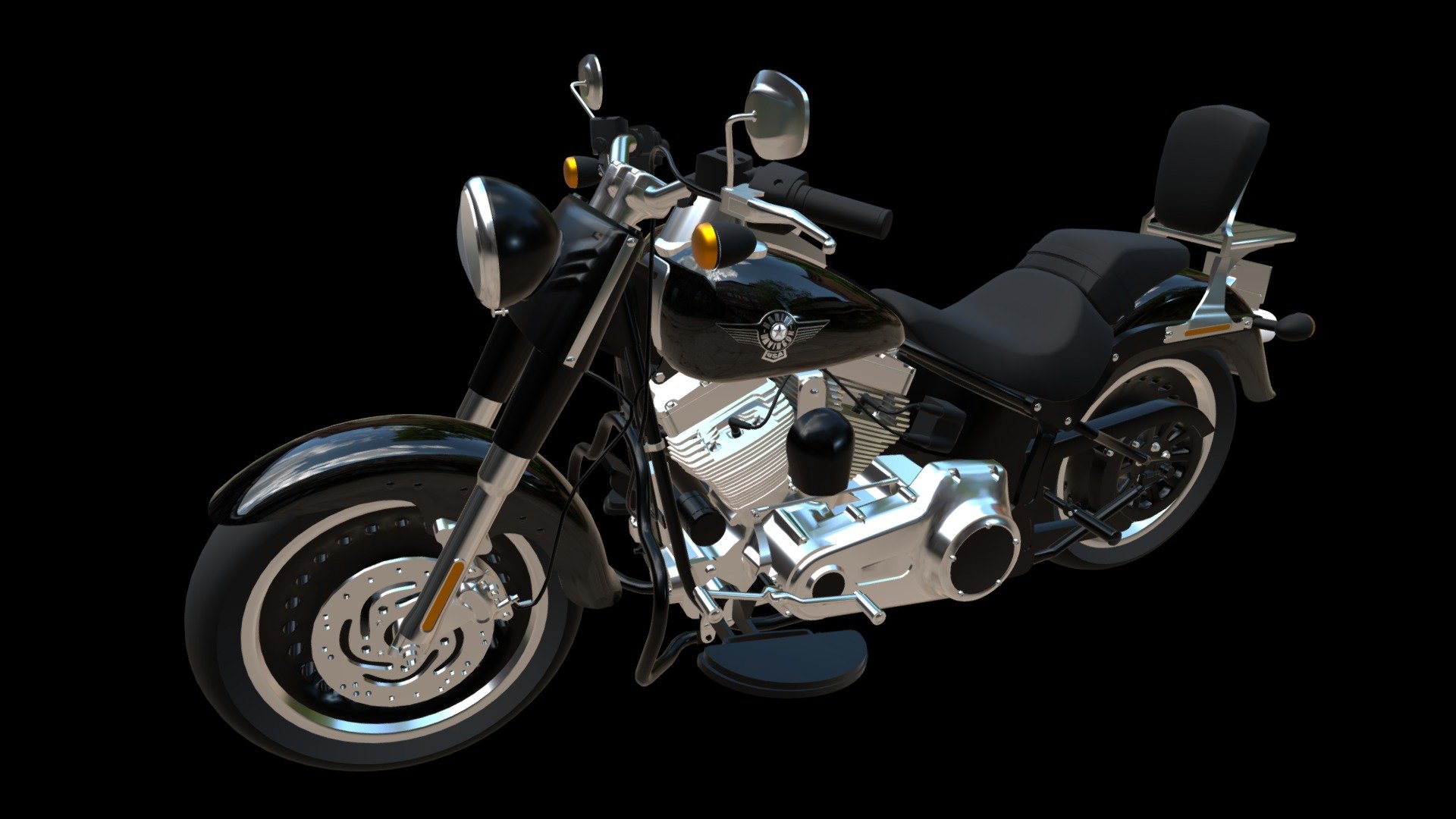 Fat Boy - Buy Royalty Free 3D model by wladimy [50578a6] - Sketchfab Store