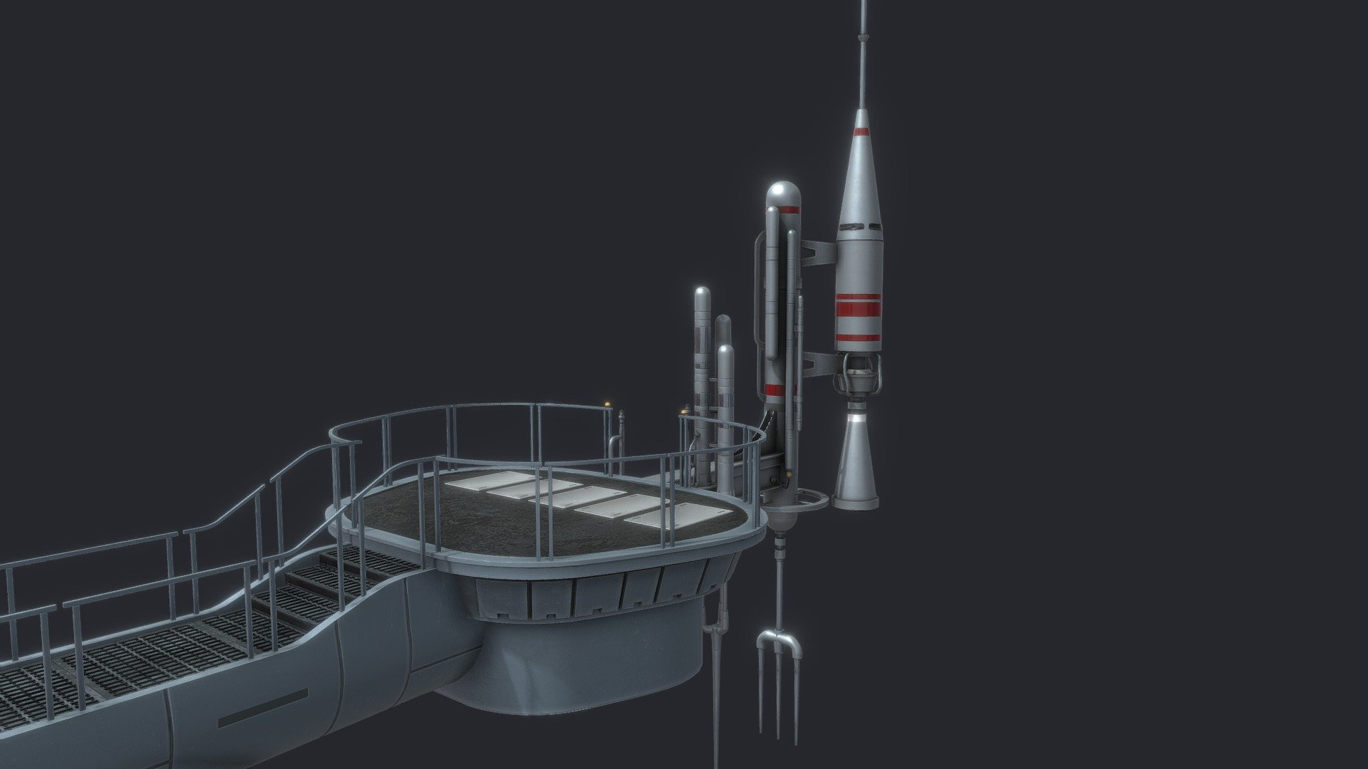 Gantry Area - 3D model by Philip Gilbert (@PhilipAGilbert) [5057ca1 ...