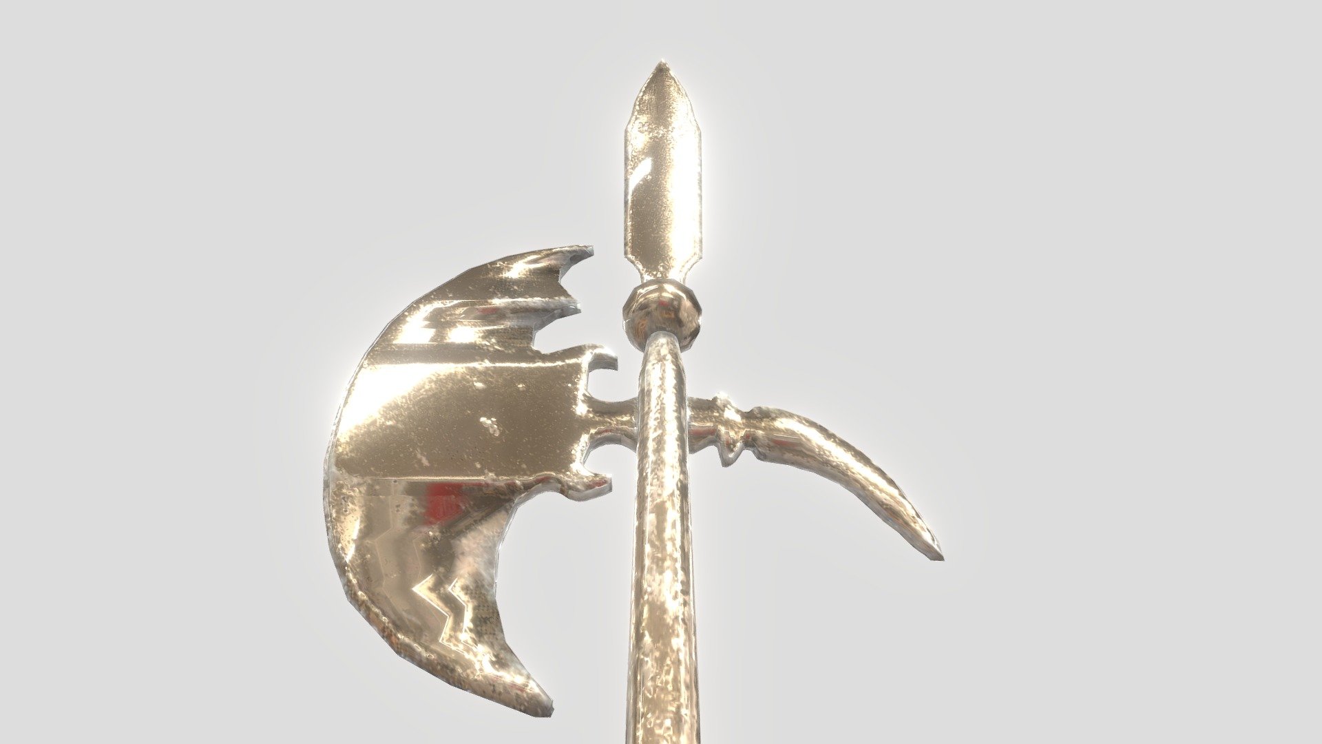 Medieval Halberd - Download Free 3D model by jesamabin [5057f1a ...