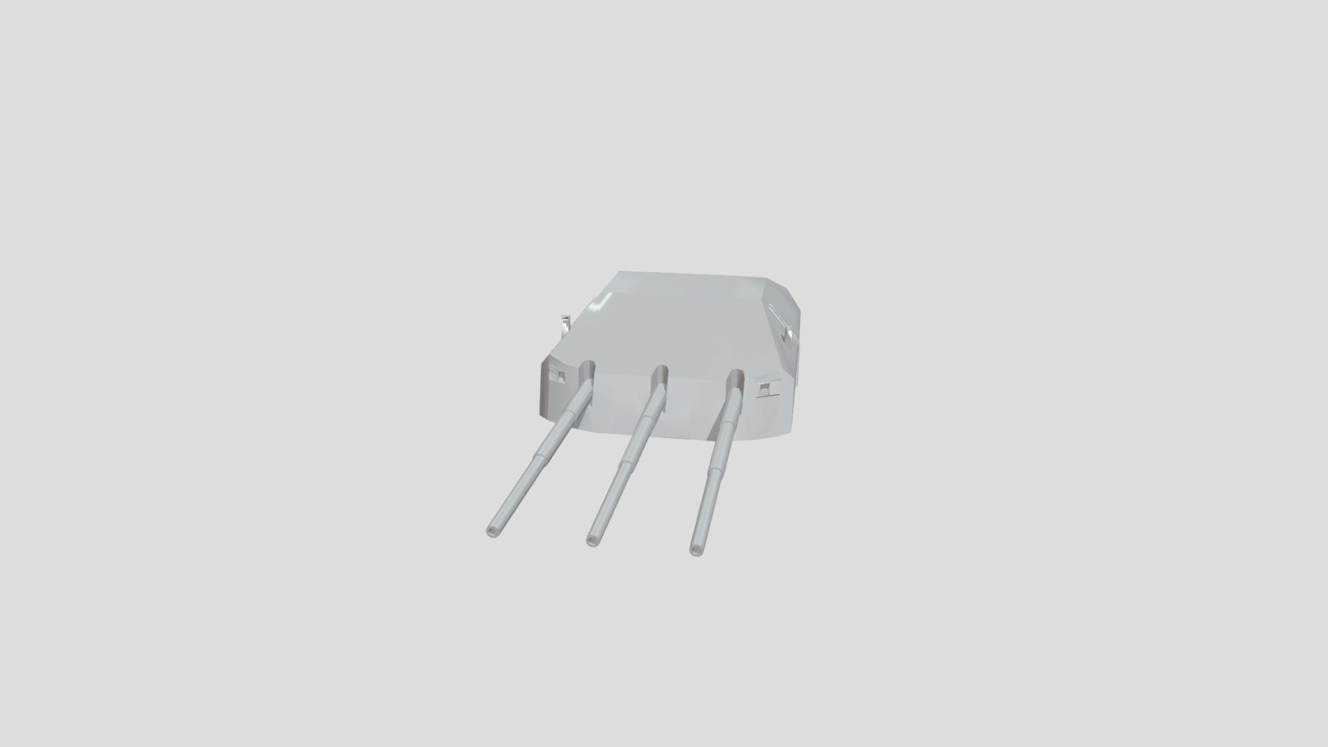 KMS Roon's triple 203mm - Download Free 3D model by Mea (@Cheer_Up_Ship ...