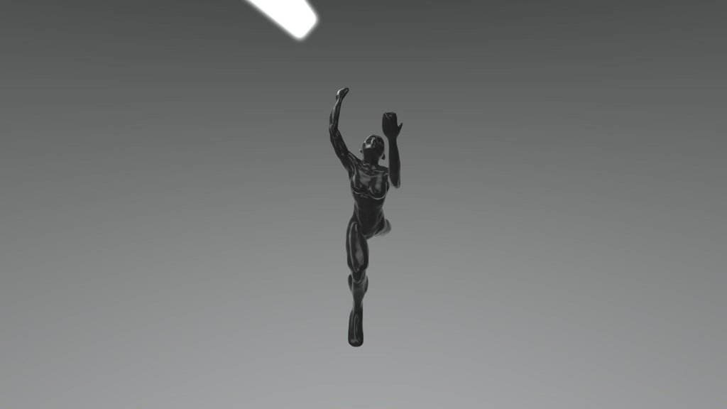 Figure in motion. - 3D model by Andre (@andreferwerda) [505bc39 ...