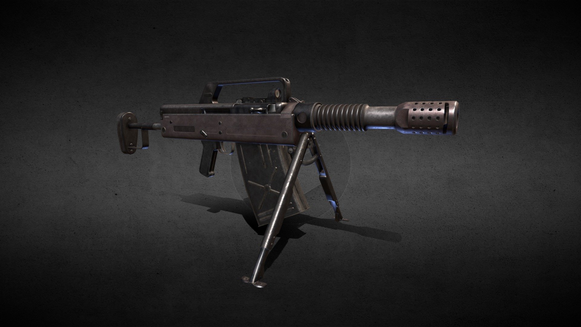 Ukrainian RG-1 "Piston" Grenade Launcher - Buy Royalty Free 3D model by ...