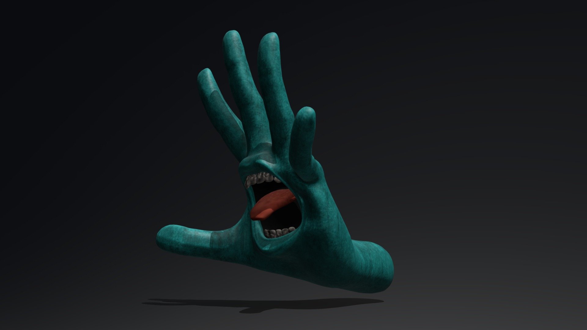 screaming hand_ horror - 3D model by mr.barbados (@Barbados) [505d179 ...