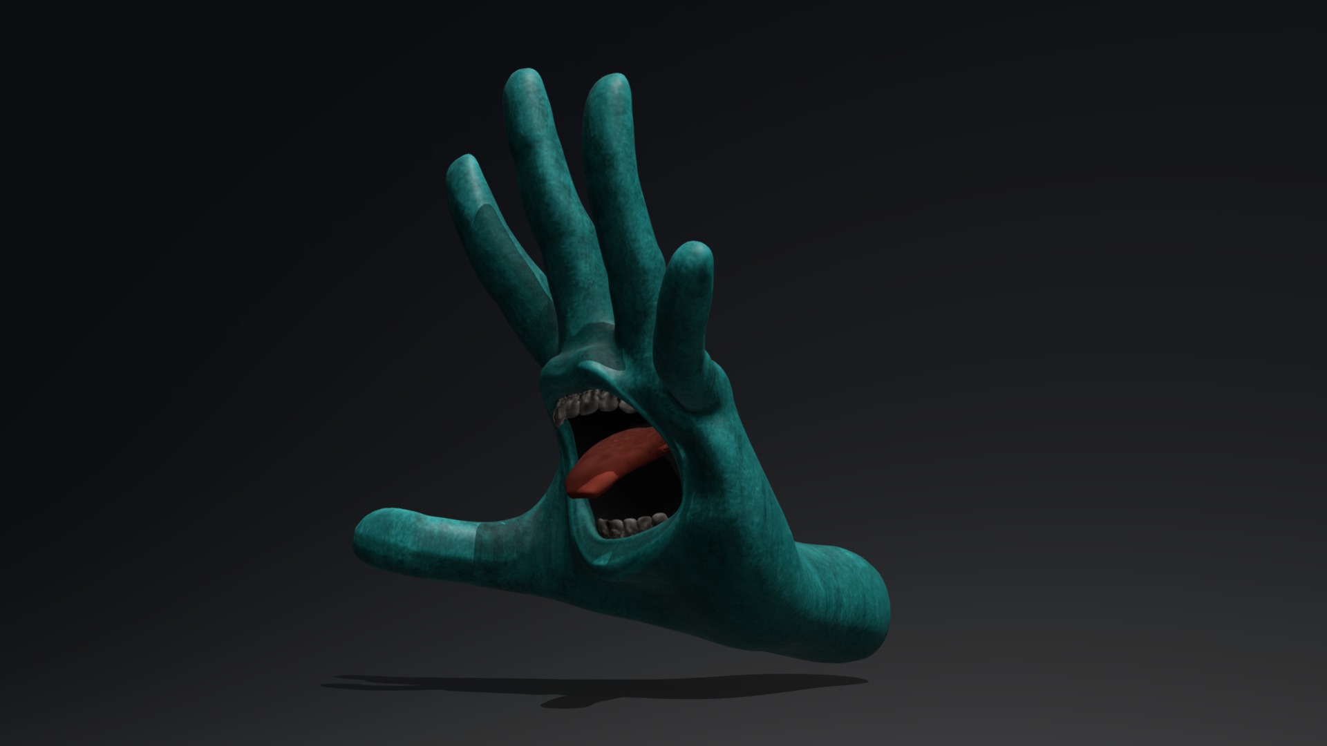 screaming hand_ horror - 3D model by mr.barbados (@Barbados) [505d179 ...