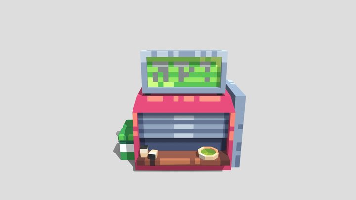 Small-shop 3D models - Sketchfab
