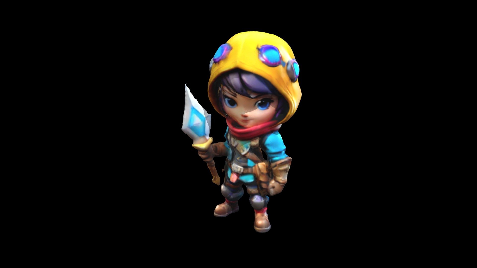 Anime Character Robbie Zanzibar - Download Free 3D model by klrxyz ...