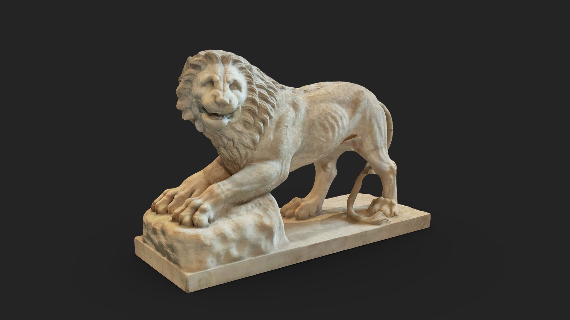 Funeral Lion - AR/VR/MX Metaverse 3D Model - Buy Royalty Free 3D model ...