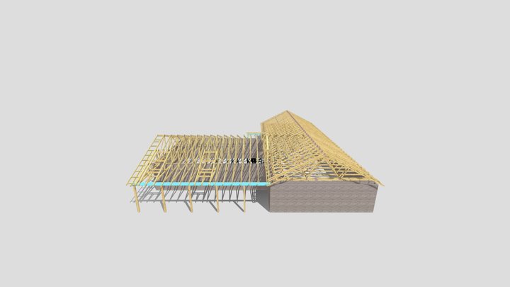 Roof-trusses 3D models - Sketchfab