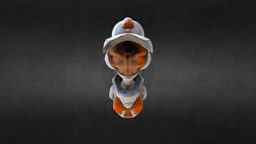 Ravicini_Laurent_B1F2_Alien - 3D model by Thenegisan [505e848] - Sketchfab