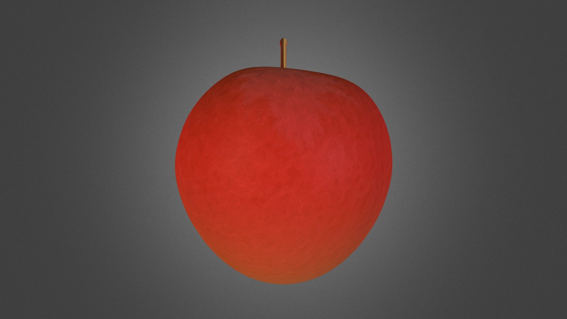 Glossy Apple - 3D model by jonasc [505e974] - Sketchfab