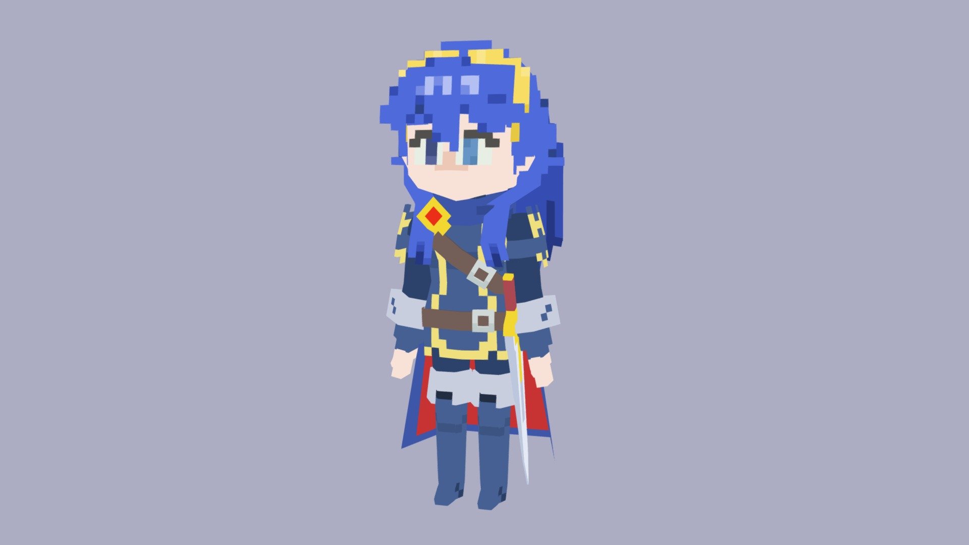 Firem Emblem - Lucina - 3D model by Pedrohjvpk [505ee56] - Sketchfab