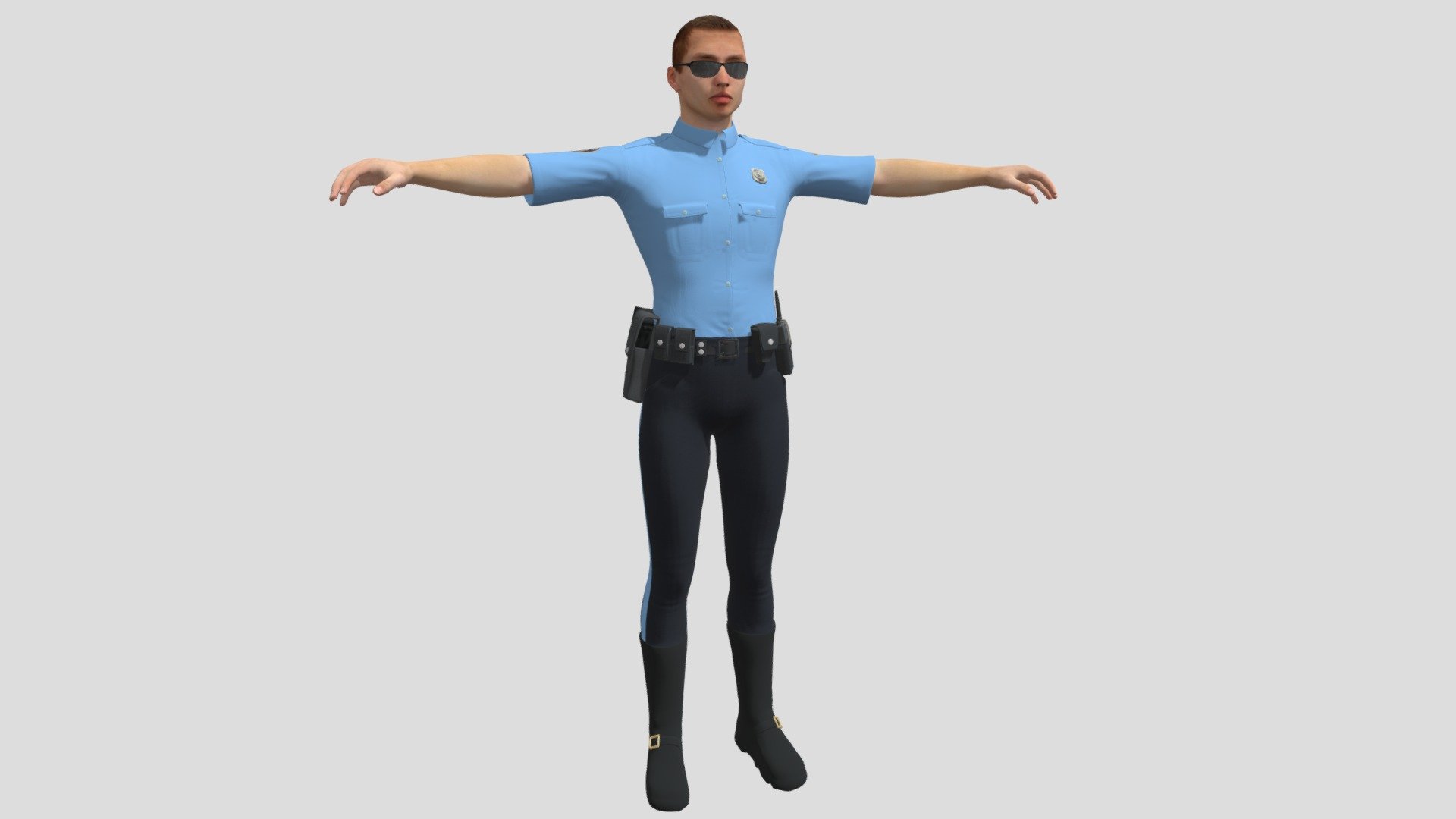 Police Cop - Buy Royalty Free 3D model by trish.j2109 [505f591 ...