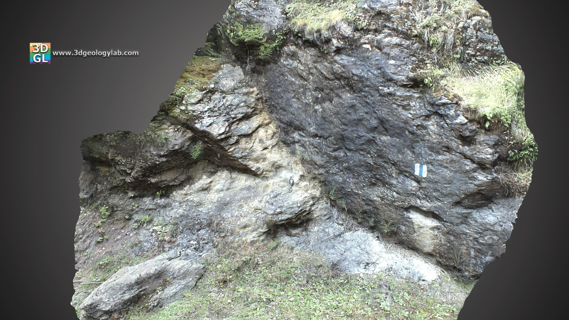 Outcrop - H101 - 3D model by 3D Geology Laboratory (@3DGeologyLab ...