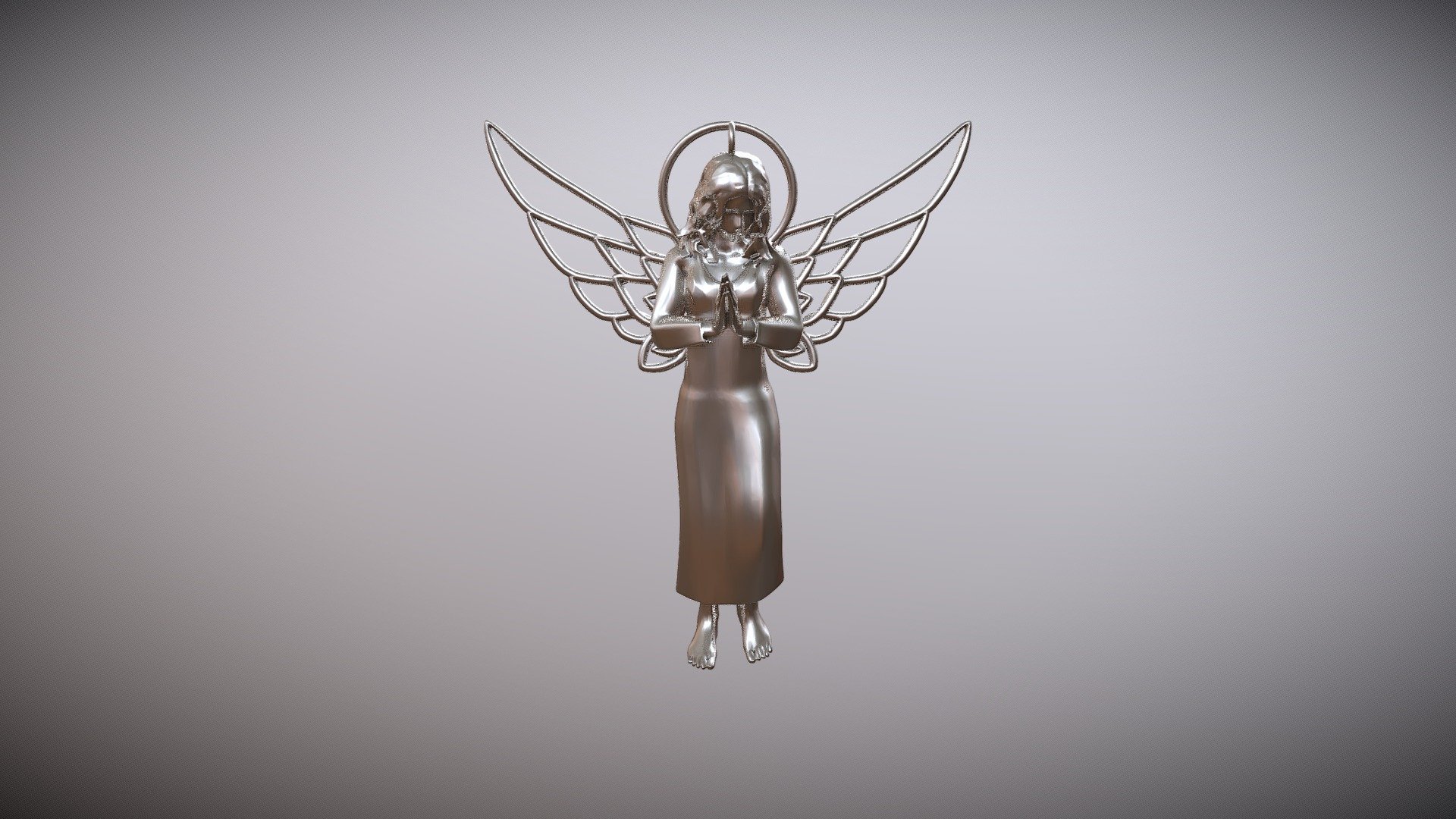 Angel - 3D model by mjkoo [5061138] - Sketchfab