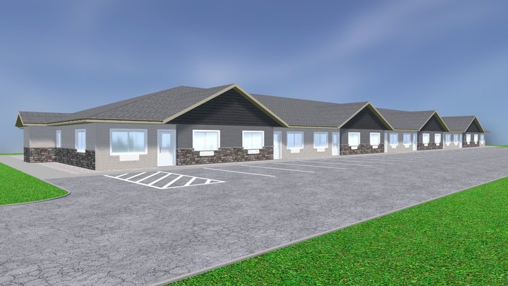 One-story-building 3D models - Sketchfab