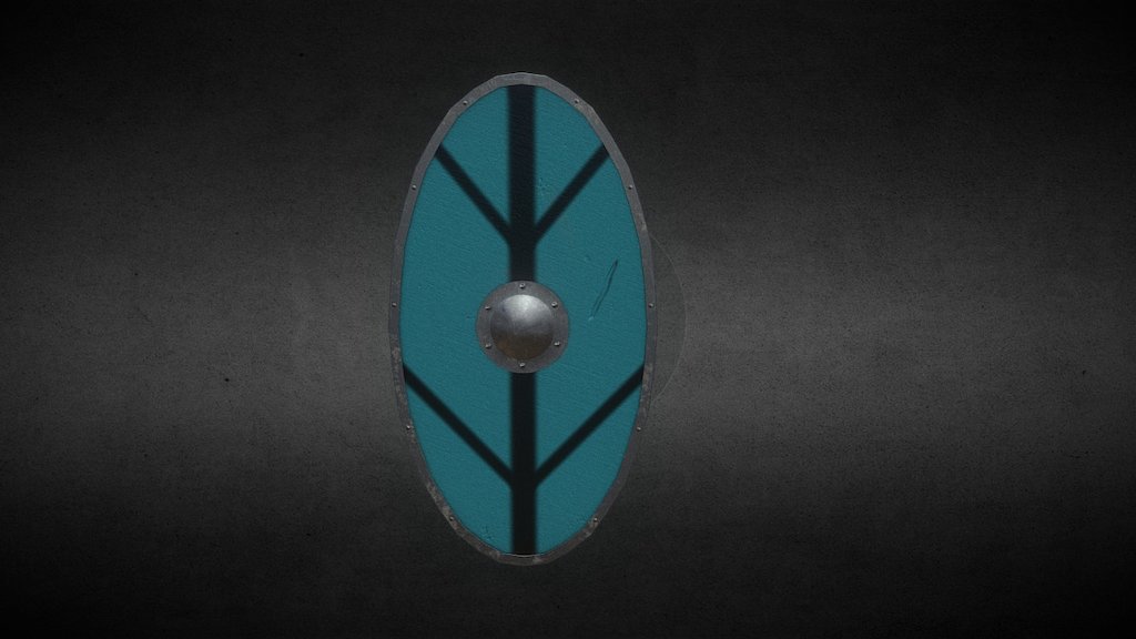 Oval Shield - 3D model by Faolan [50666b6] - Sketchfab