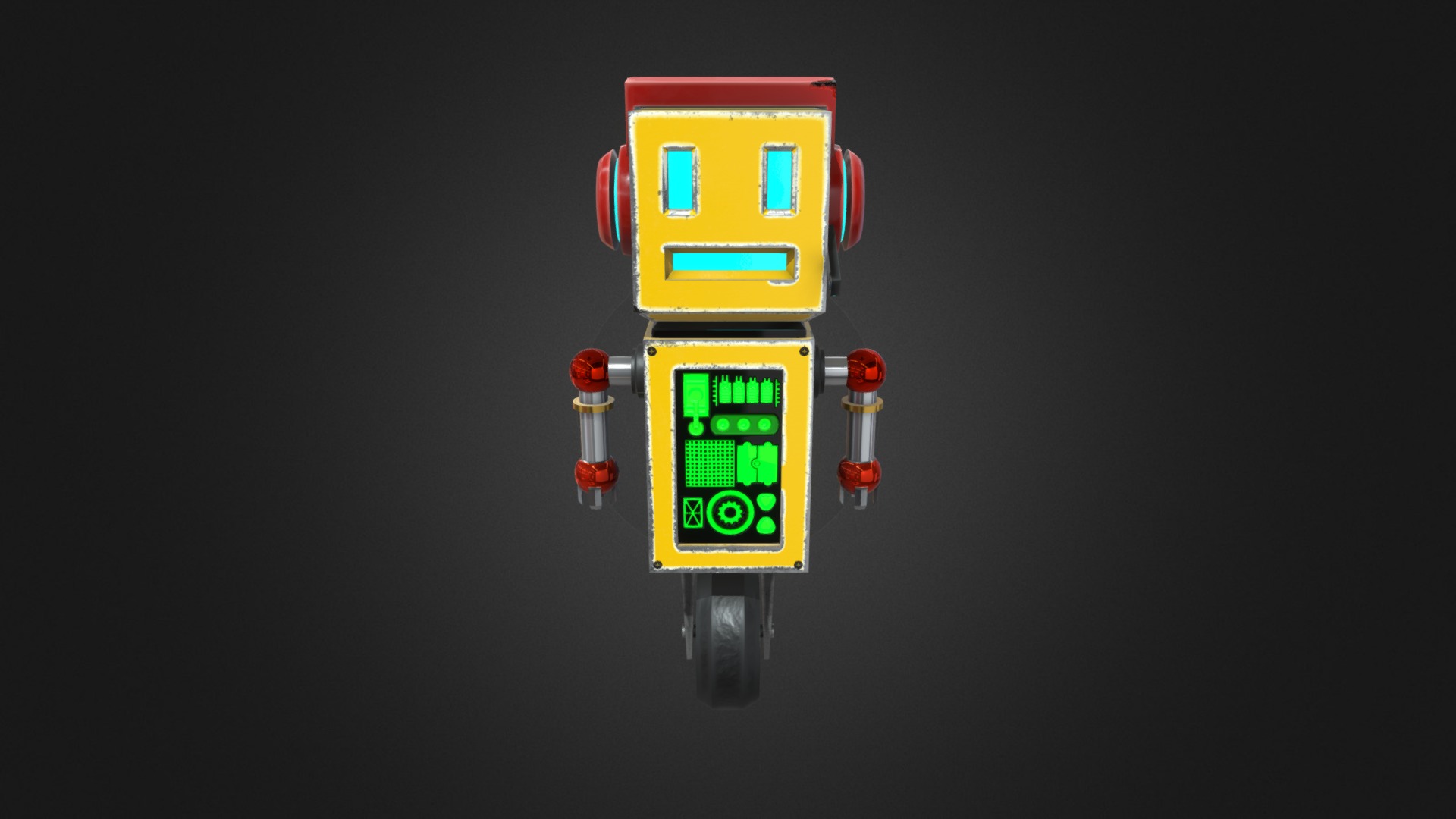 Robot - 3D model by Joe_Y (@NeonSwager) [5067a00] - Sketchfab