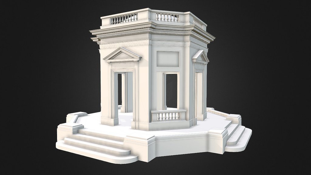 Temple 05 - 3D model by HERES [50680c9] - Sketchfab