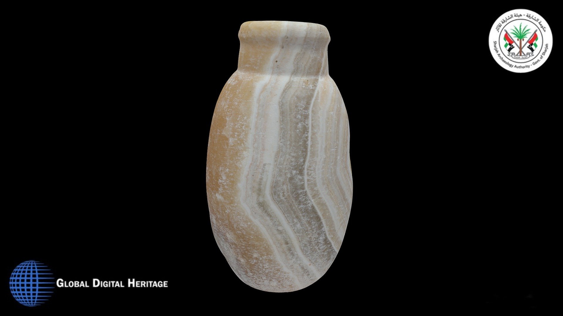 Calcite Vase No. 27, Mleiha, Sharjah, UAE - Download Free 3D model by ...
