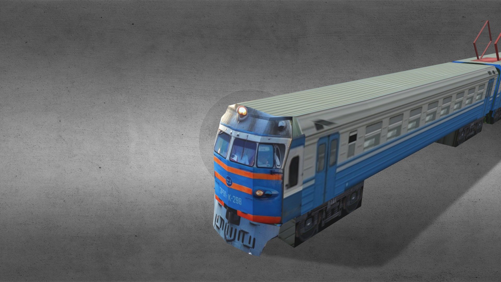 USSR electric train ER9|советская электричка ЭР9 - Download Free 3D ...