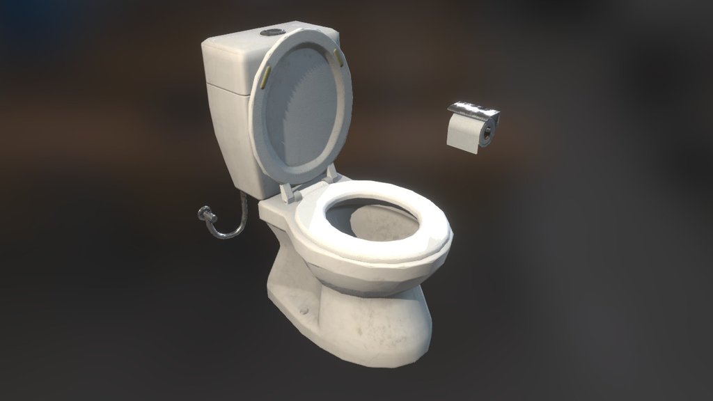 Toilet - 3D model by Mark (@marksmith93) [506bd7c] - Sketchfab