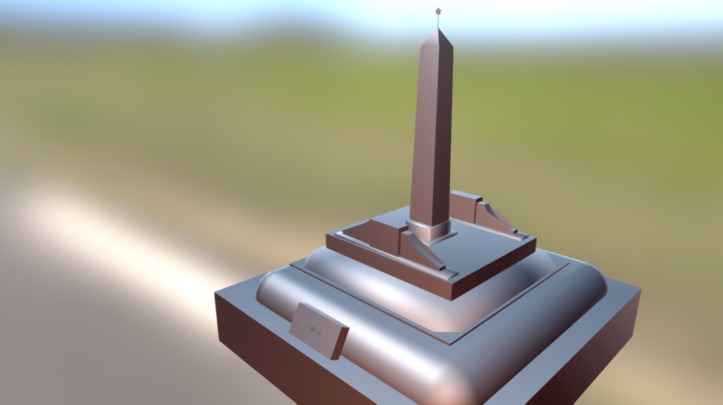 Monument - 3D model by foxo [506d24b] - Sketchfab