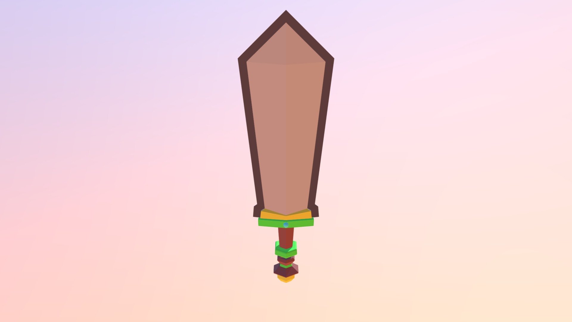 Clash Sword - 3D model by sabry_tarek [5071dcb] - Sketchfab